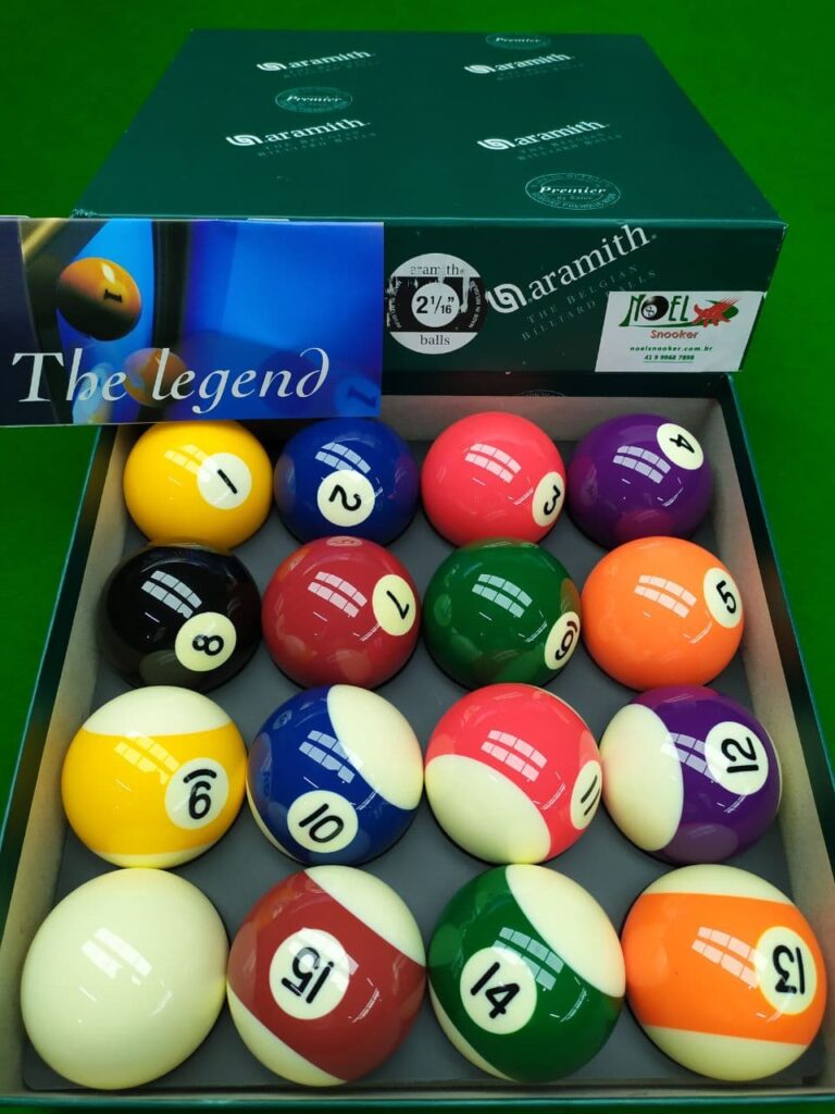 Jogo de Bola com 16 Bolas - 50 e 54mm | Noel Snooker