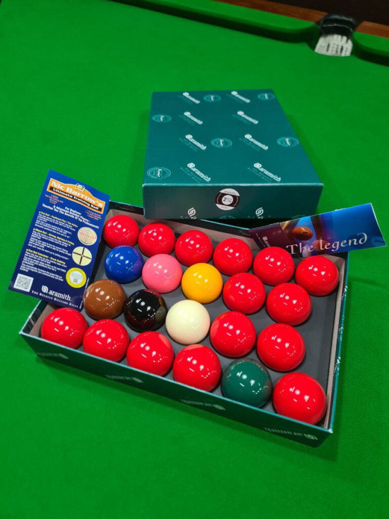 Jogo de Bola Aramith Premier 52,4mm (Regra inglesa) | Noel Snooker